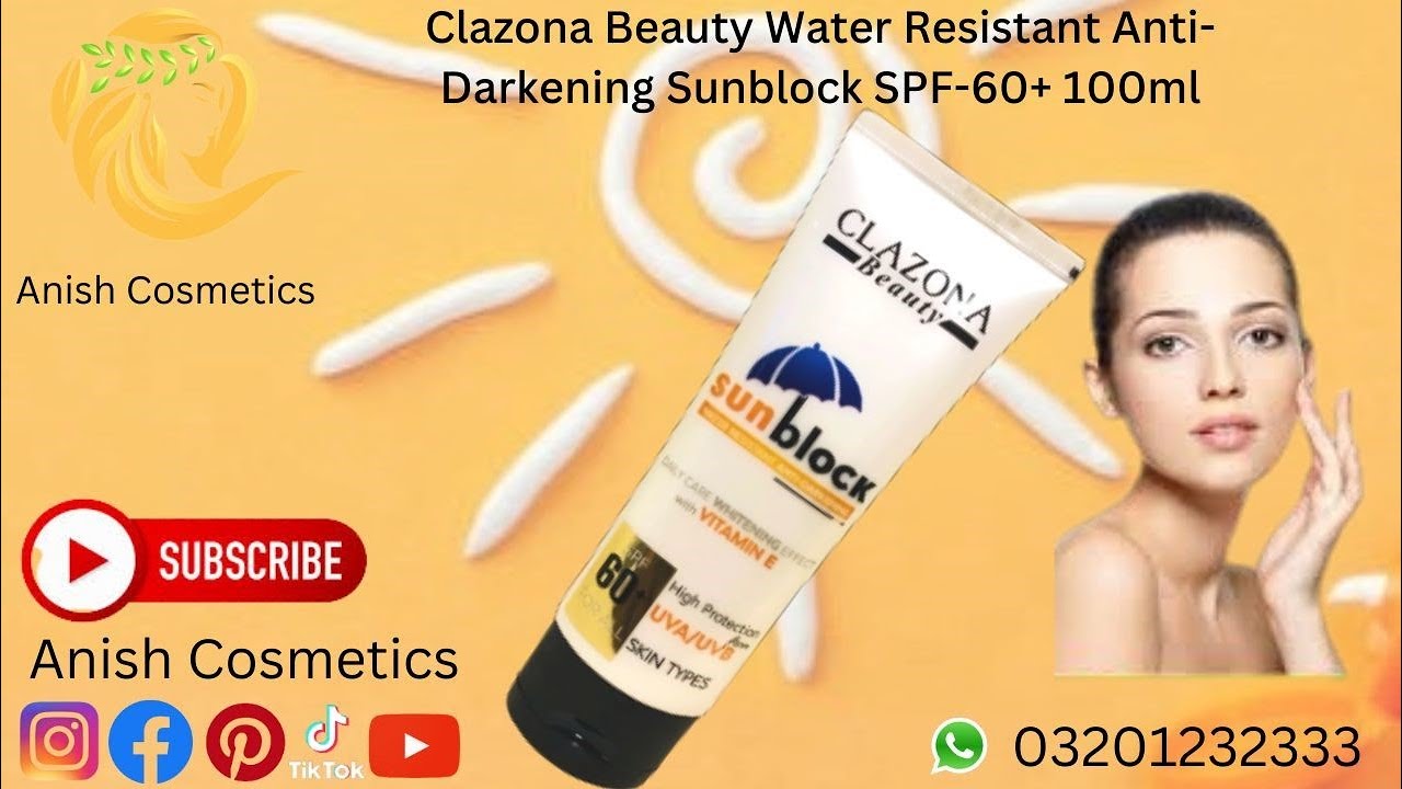 Clazona Beauty Sunblock | Clazona Beauty Sunblock review | anish ...