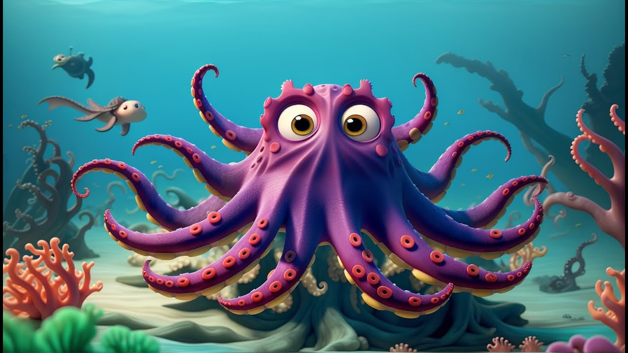 Octopus Adventures - Educational Kids Songs & Nursery Rhymes - YouTube