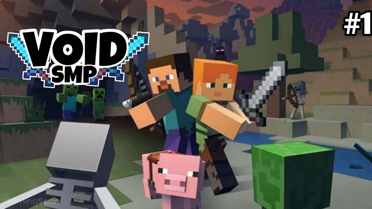 VOID SMP-01| Watermelon and Pumpkin Farm | Minecraft #publicsmp #smp # ...