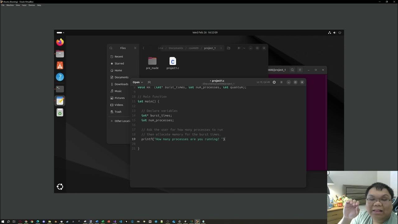 Spring 2025, CSE-4600, Chapter 2 (Project 1: CPU scheduling program) - YouTube