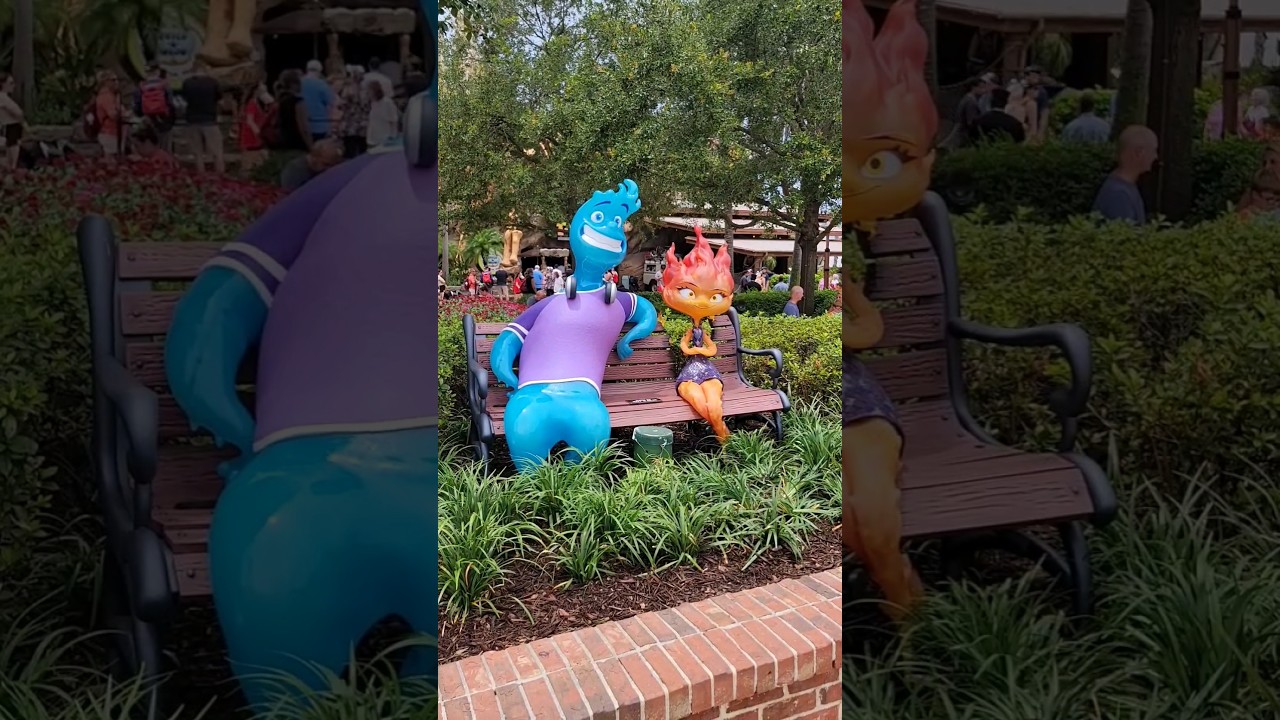 Lake ripple and cinder lumen sitting on a bench (Elemental) - YouTube