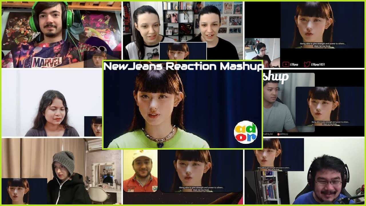 NewJeans (뉴진스) 'New Jeans' Official MV [REACTION MASHUP] - YouTube