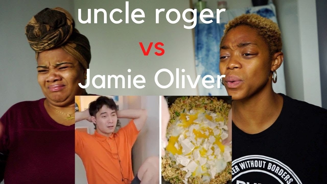 Uncle Rodger HATES Jamie Olivers egg fry rice| Reaction. - YouTube