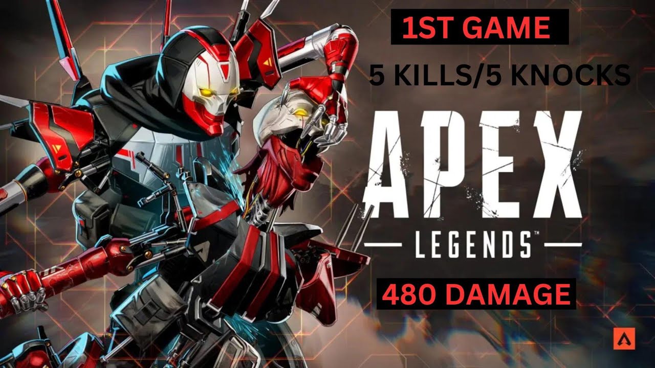 FIRST Apex Legends Gameplay, Victory Win W/ 5 KILLS 2 ASSISTS AND 409 ...