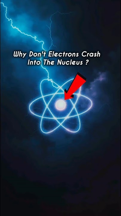 Why Don't Electrons Crash Into The Nucleus ? #shorts #space #astronomy #universe @DarkUniverse2 ...