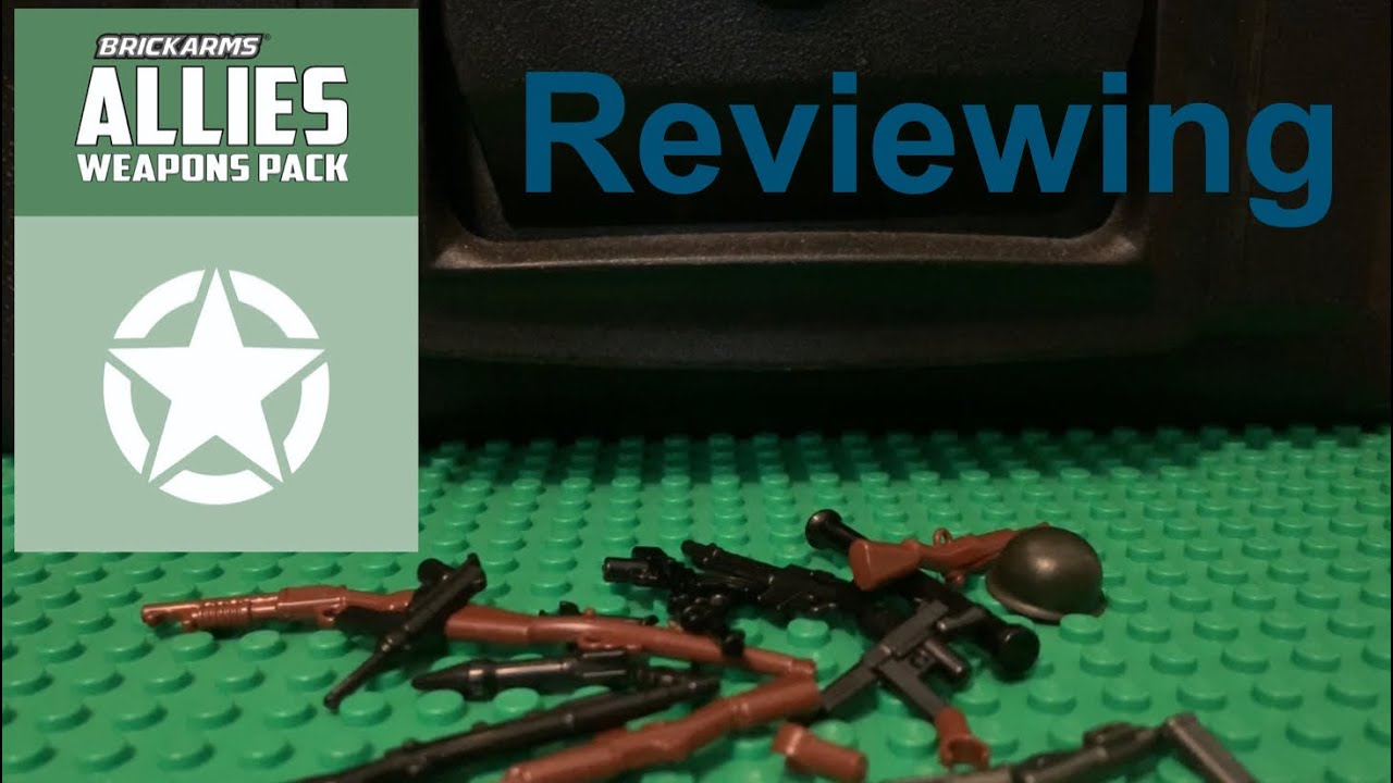 Brickarms WW2 Allies Pack Review, Unboxing - YouTube