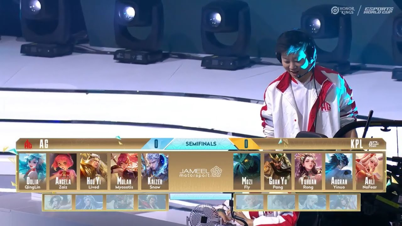 Game1 AG GLOBAL VS KPL DREAM TEAM Hok x EWC Knockout stage - YouTube