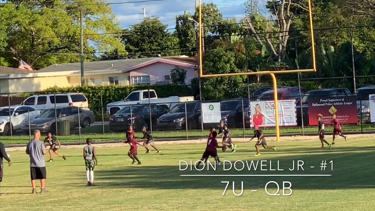 Dion Dowell Jr - 7u QB - YouTube