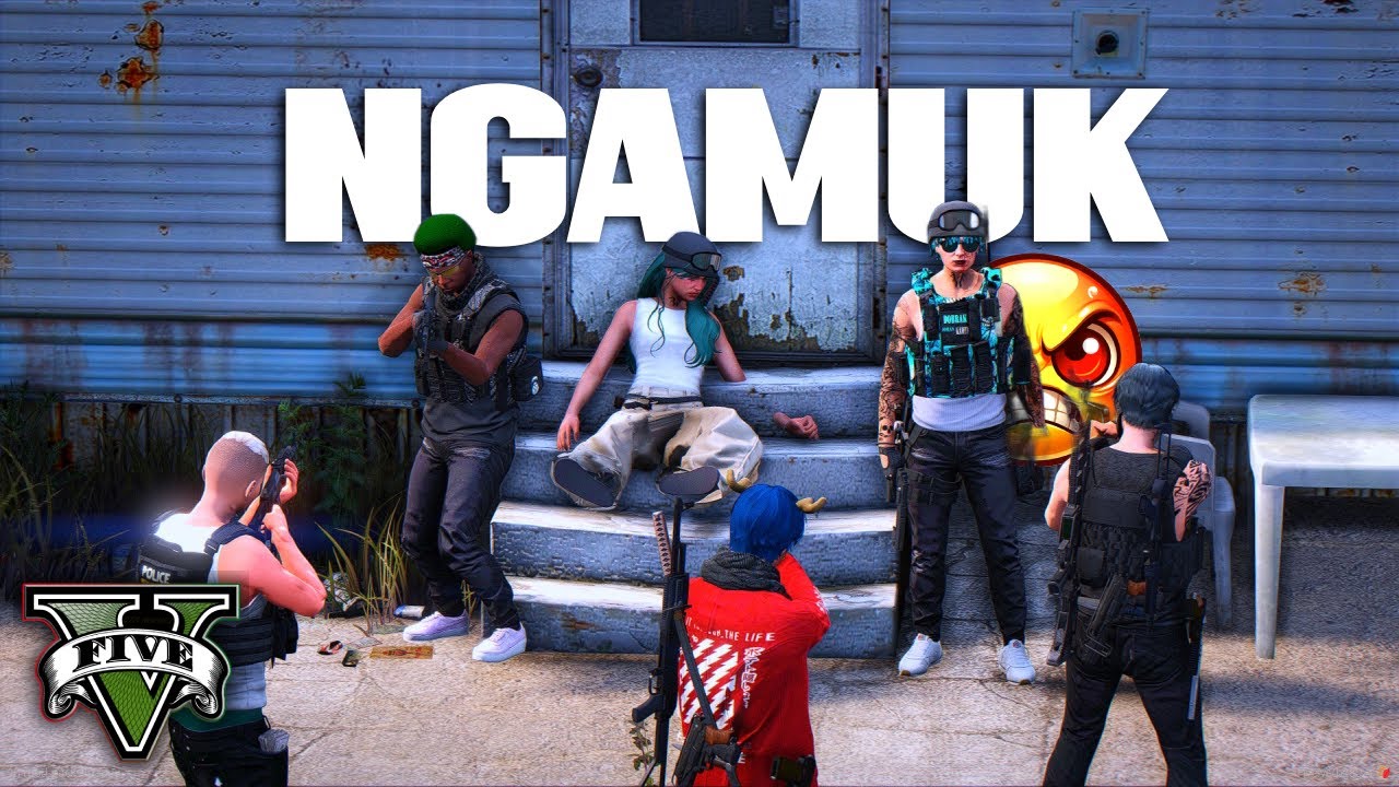 DOBRAK ELITE DI LEDAKIN HIDUP HIDUP DI DEPAN MATA PACE ! - GTA 5 ...