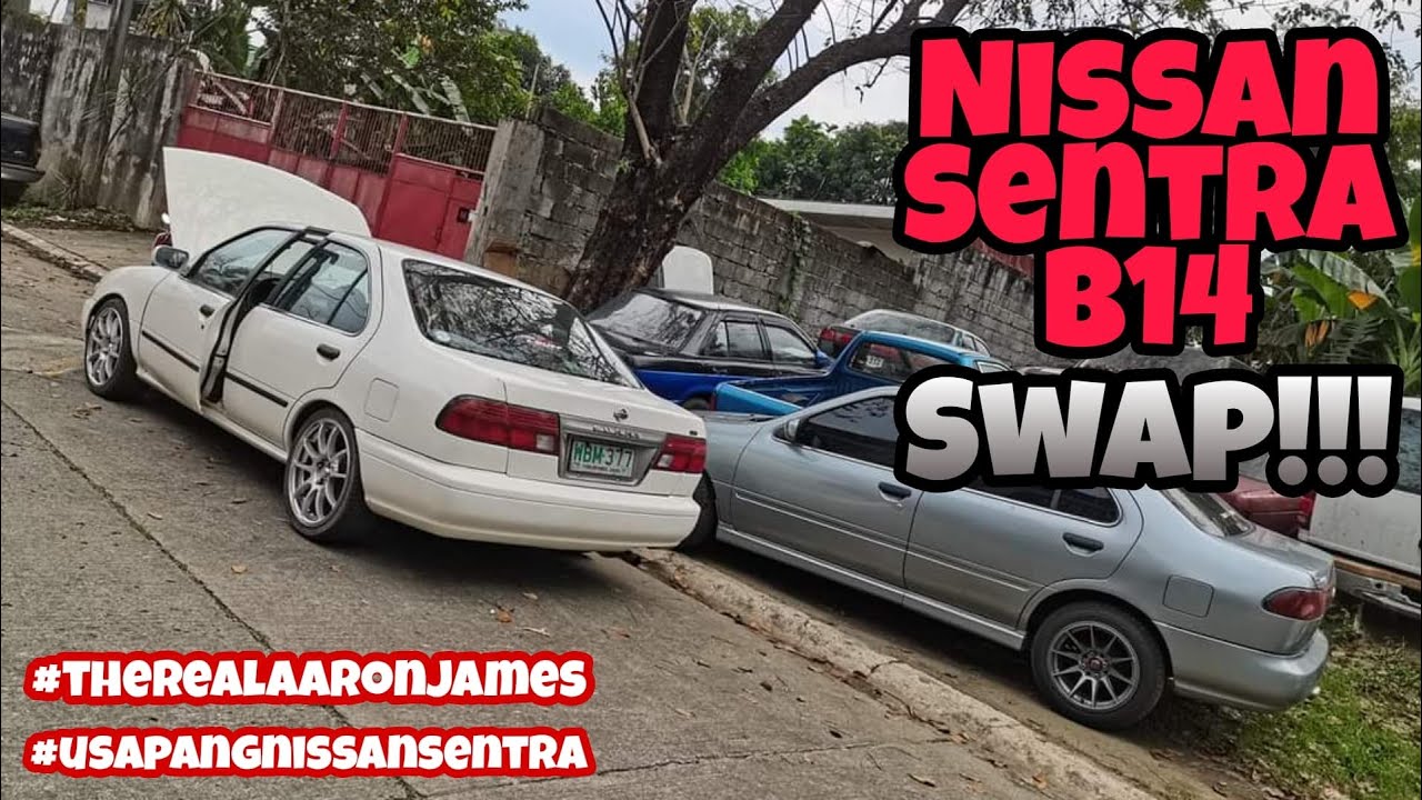 Nissan Sentra B14 SWAP - YouTube