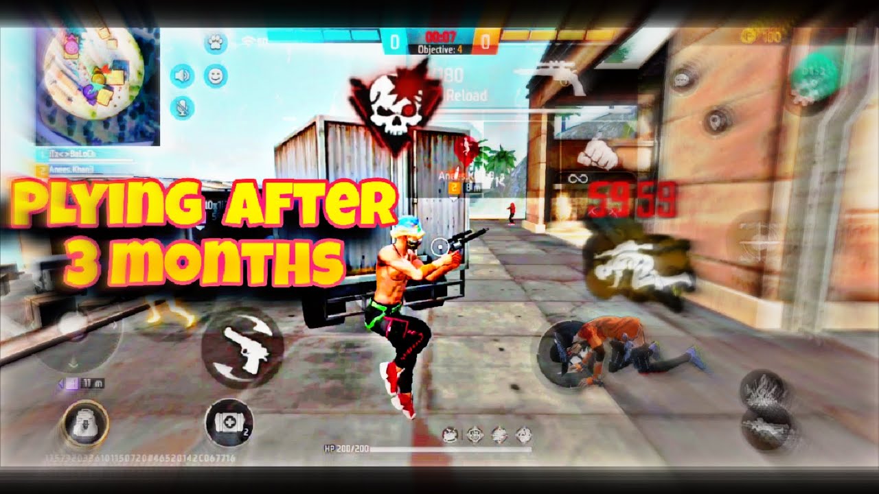 PLaing FREE FIRE AFTER 2 MONTHS ARIF GAMING - YouTube