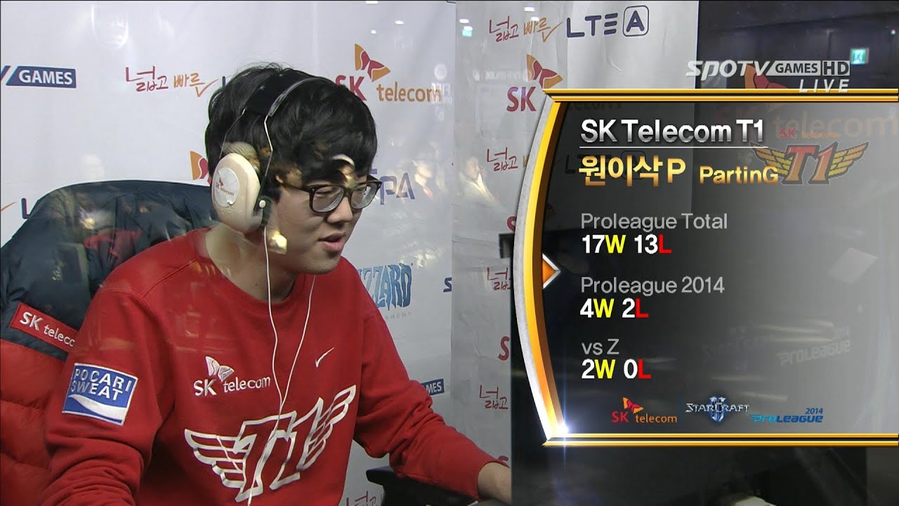 [프로리그2014] 원이삭(SKT1) vs 박수호(MVP) 2세트 폴라나이트 -Esports, 프로리그2014 - YouTube