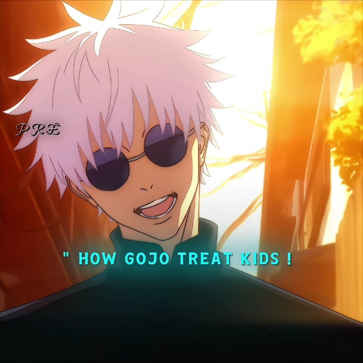 HOW GOJO/GETO TREAT KIDS ! ☠️😅 - jujutsu kaisen #gojo #geto # ...