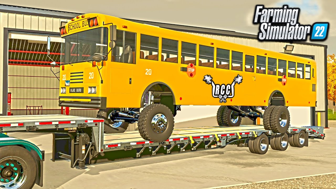 RUSTED-OUT SCHOOL BUS GETS MASSIVE LIFT KIT!! (8-INCH LIFT, WHEELS ...