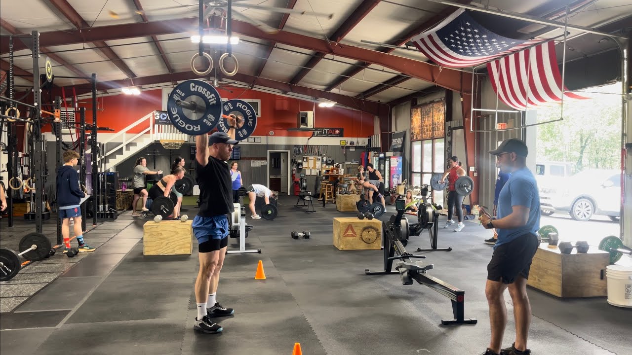 CrossFit Quarterfinals Workout 1….Justin Baker - YouTube