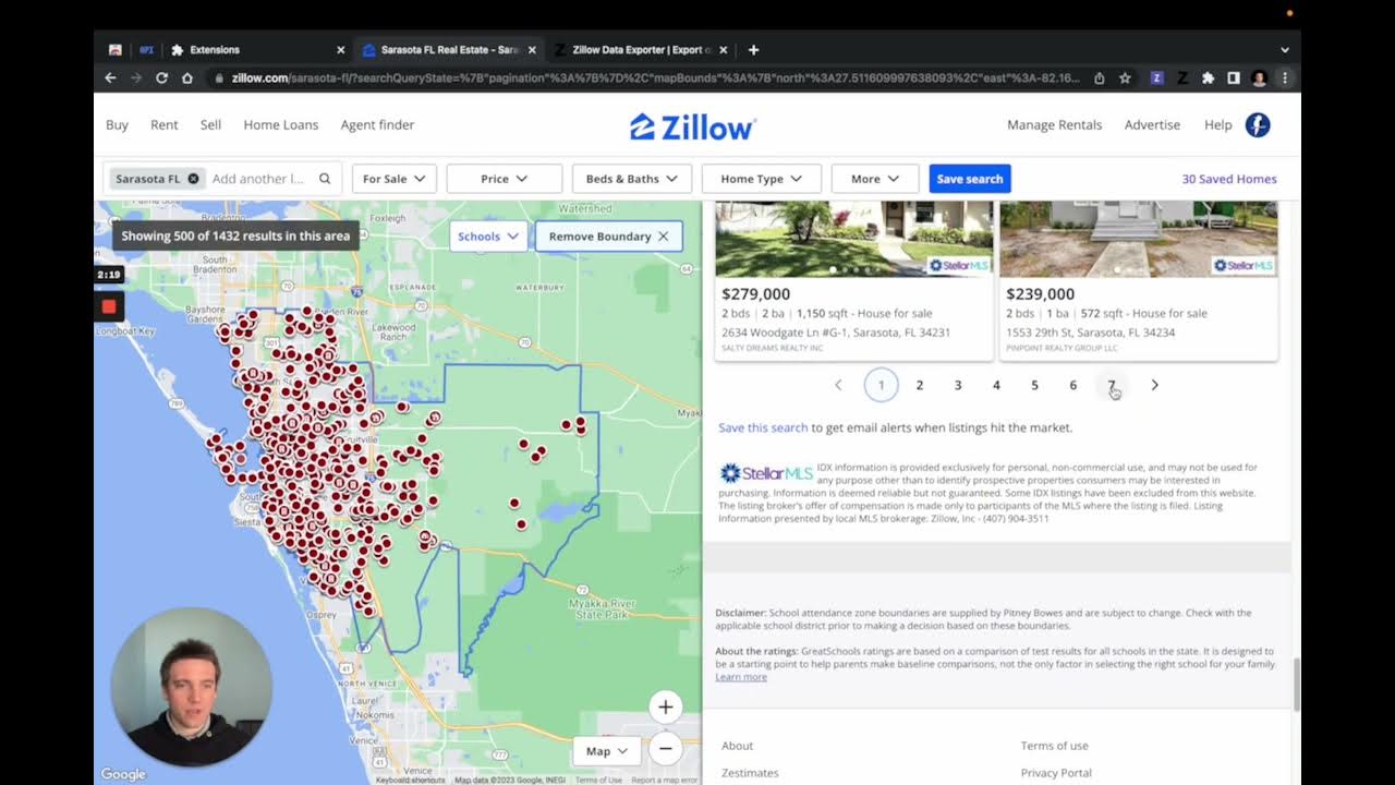 Demo of Zillow Data Exporter - YouTube