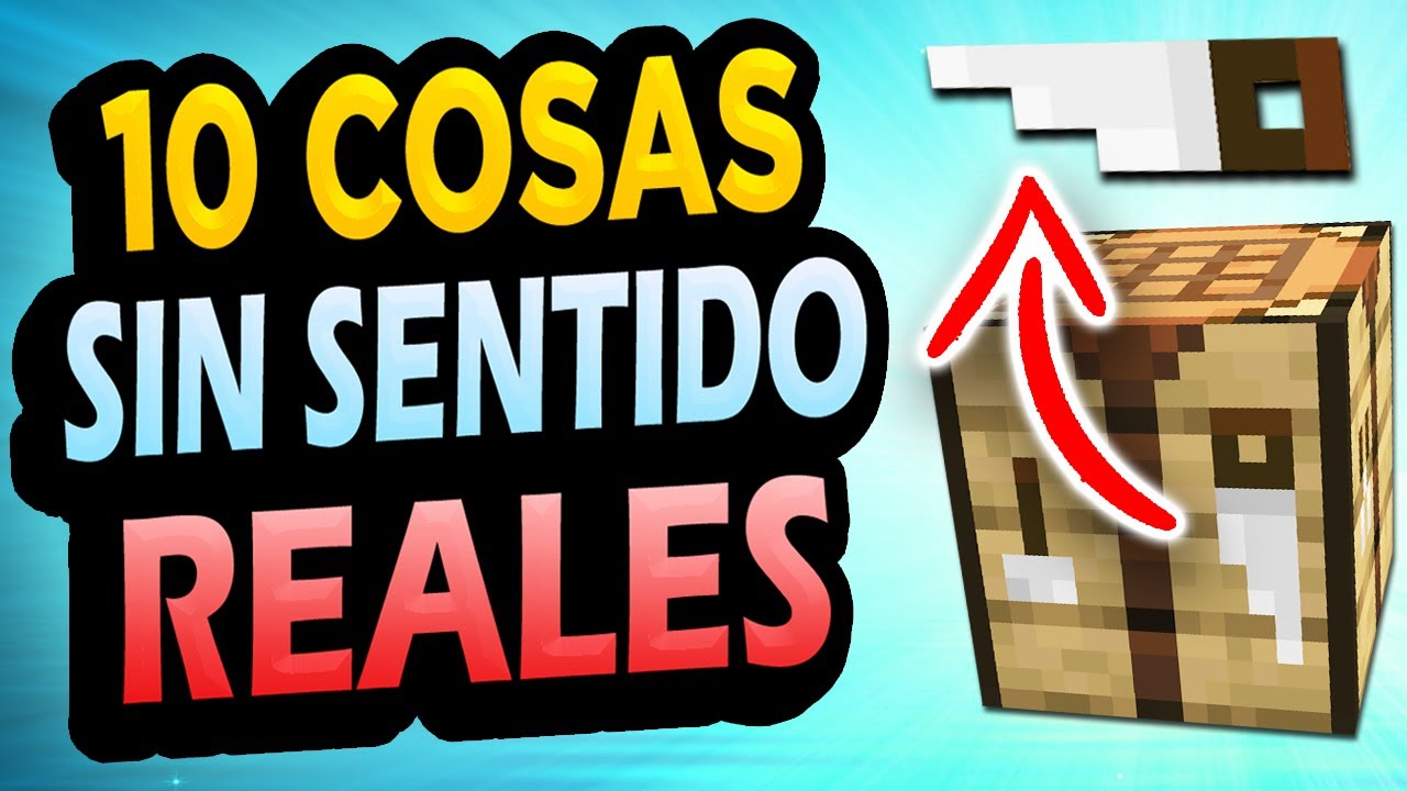 10 Cosas Sin Sentido Que Puedes Hacer en Minecraft!! #5 - YouTube