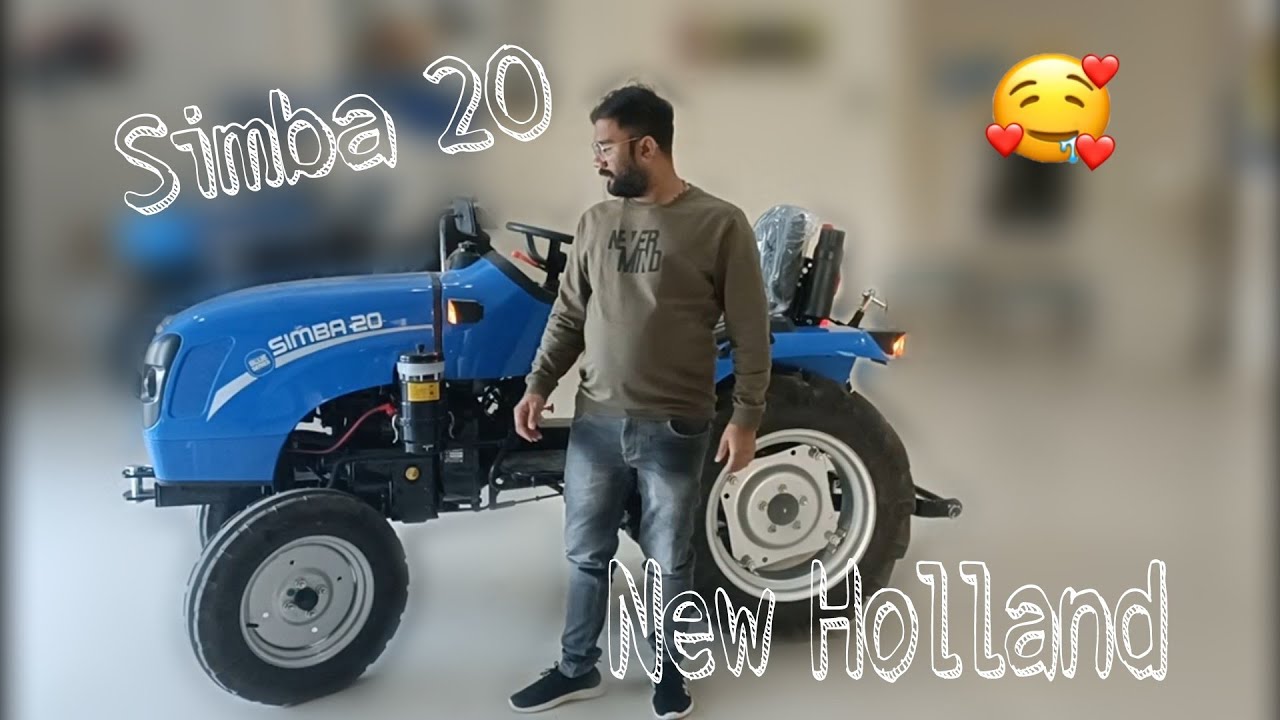 New Holland Mini Tractor | Blue Series Simba 20 | First Compact tractor ...