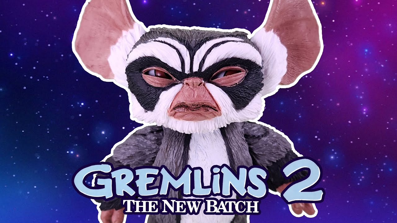 NECA GREMLINS 2 GEORGE MOGWAI ACTION FIGURE REVIEW - YouTube