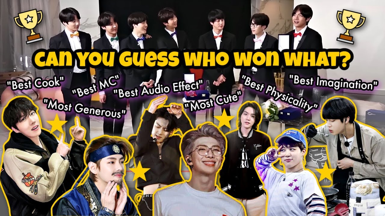 BTS Turns Mock 'Run BTS' Awards Into Reality - YouTube