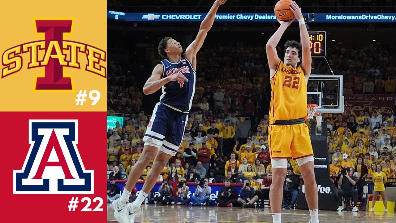 #9 Iowa State vs #22 Arizona Full Game (03-01-25) - YouTube