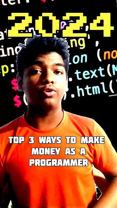 Make Money As A Programmer In 2024 #shorts #coding #programming #programmer #techtips - YouTube