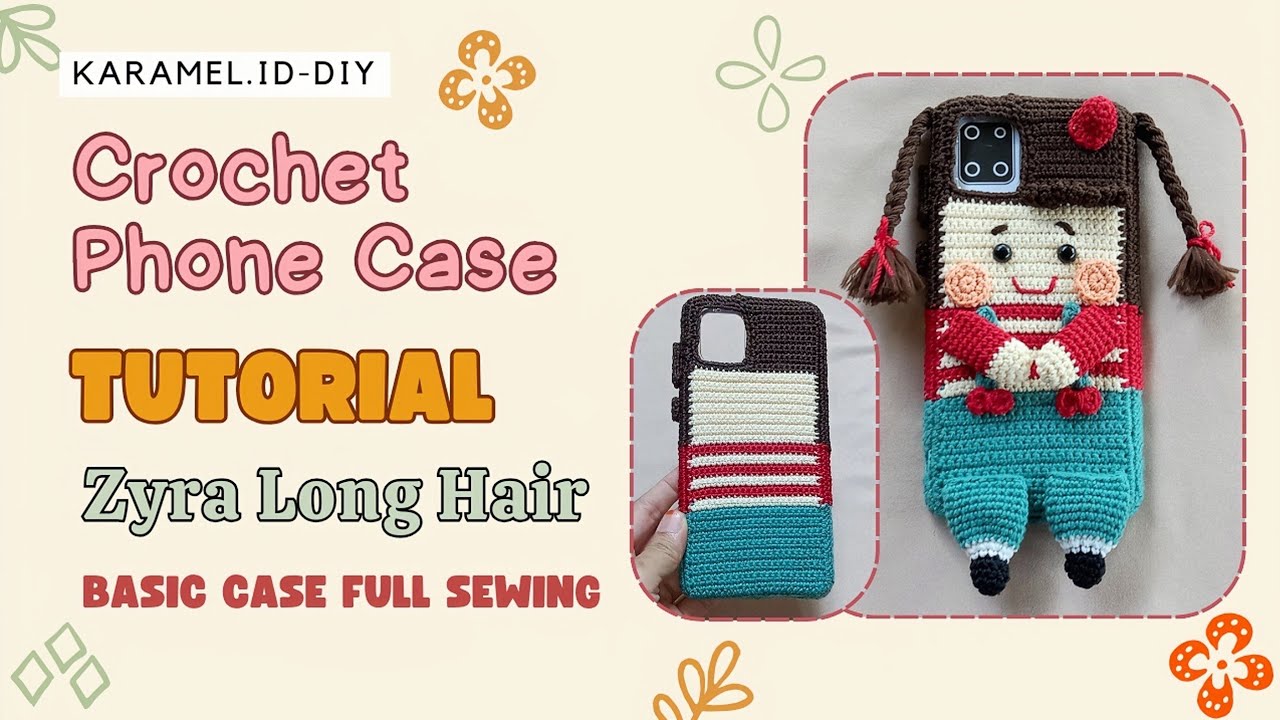 CROCHET PHONE COVER ♡ | Basic Case Tutorial | English Subtittle ...