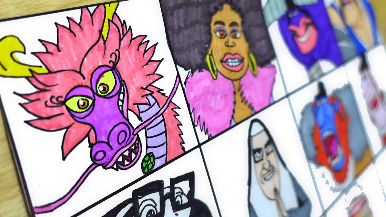 Vicious 6 Drawing | MINIONS 2 THE RISE OF GRU - YouTube