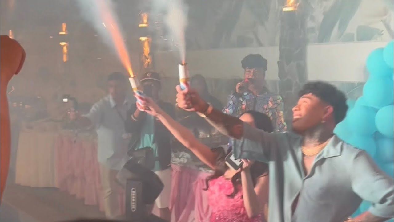 genderreveal awit gamer and anna - YouTube