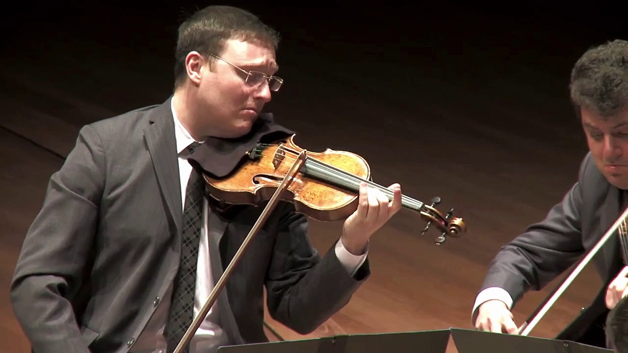 Jerusalem Quartet plays Shostakovich String Quartet No. 3 in F major, Op. 73 - YouTube