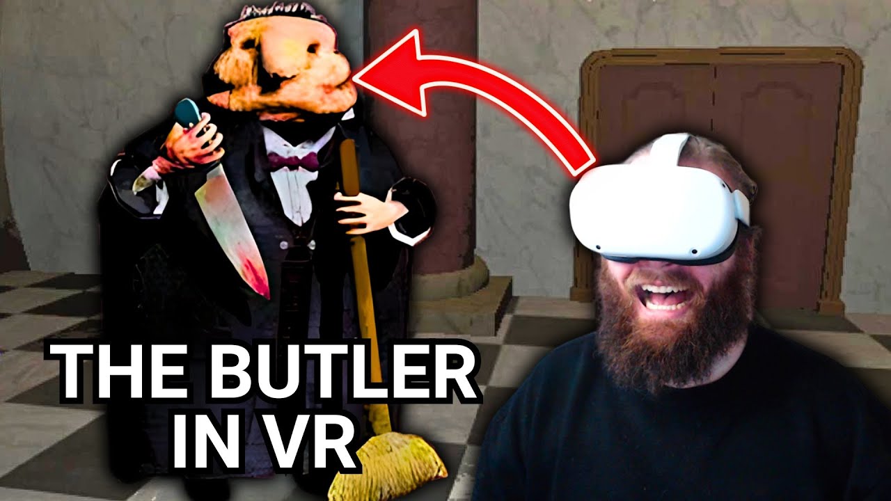 The Butler in VR | Lethal Company v50 Update - YouTube