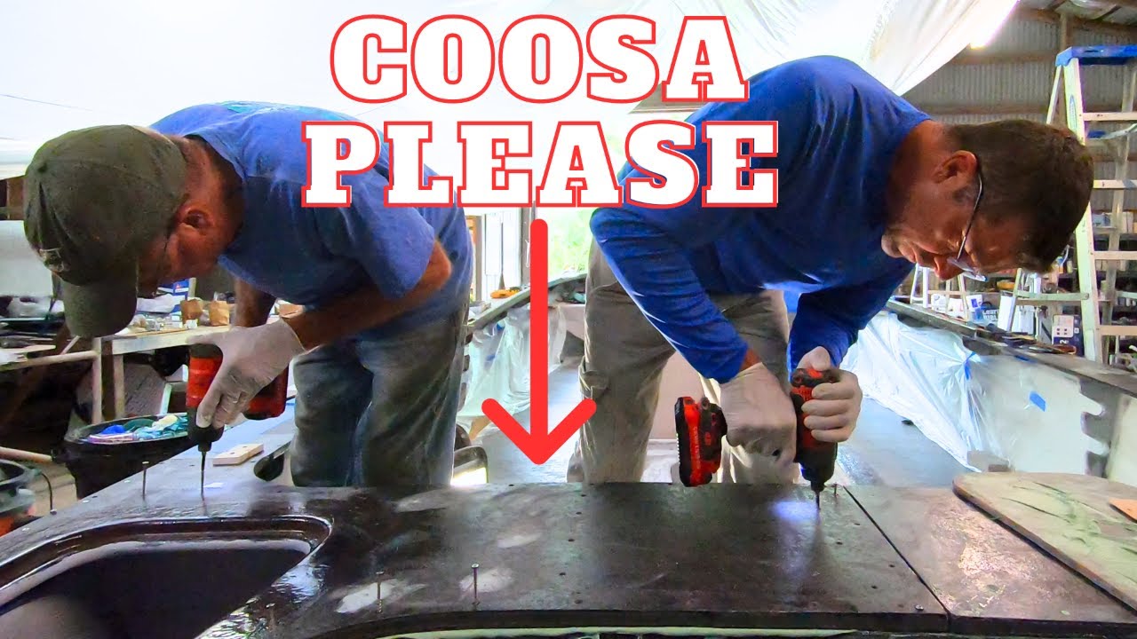 EP-16 BOAT BUILDING SECRETS REVEILED! HOW-TO USE COOSA BOARD! - YouTube