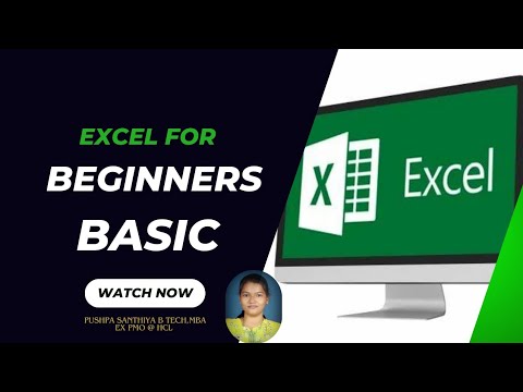 Basic Excel for Beginners - YouTube