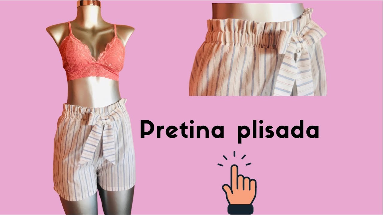 COMO PLISAR UNA PRETINA / COMO REALIZAR UNA PRETINA PLISADA - YouTube
