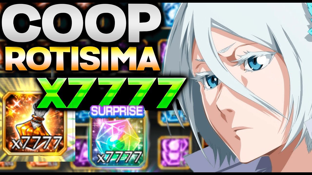 LA COOP ESTA ABSURDAMENTE ROTA X7777 SUPER POCIONES Bleach Brave Souls ...