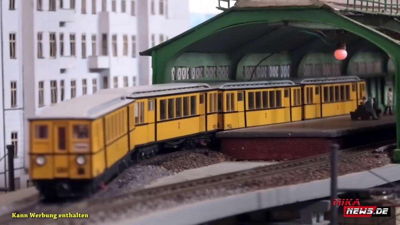 26.Berliner Modellbahnausstellung - Berliner S-Bahn und Straßenbahn ...