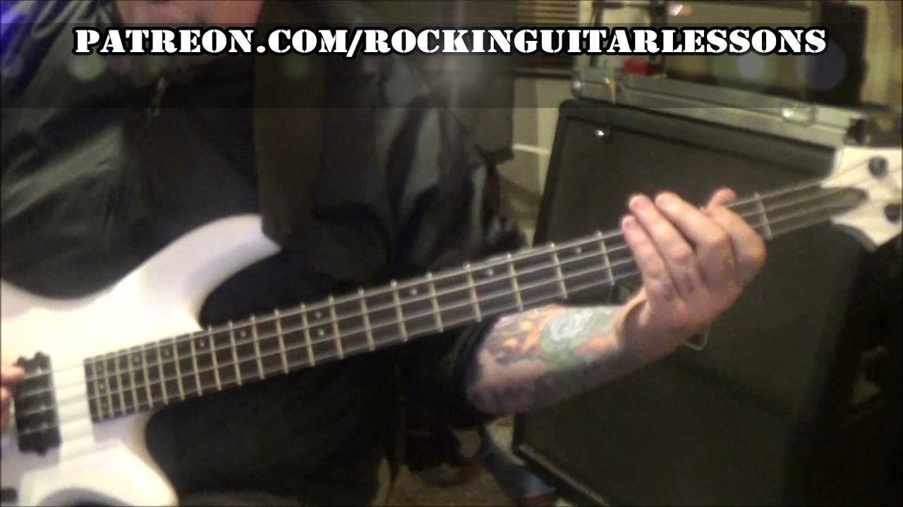 Van Halen Beautiful Girls Bass Lesson + Tutorial - YouTube