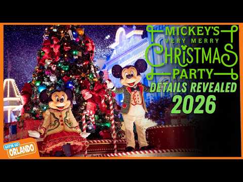Everything You Need to Know About Mickey's Very Merry Christmas Party 2026 at Walt Disney World!