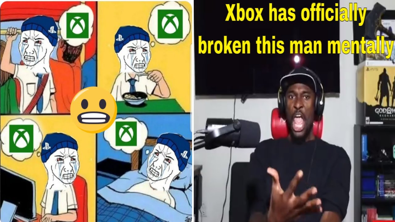 Sony fanboy has a complete unhinged meltdown live over Xbox buying ...
