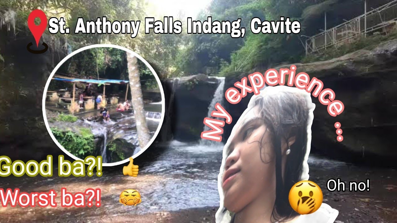 ST. ANTHONY FALLS, INDANG CAVITE | MY EXPERIENCE IN THIS EXPLORING FALLS TRAVEL VLOG| Karine ...