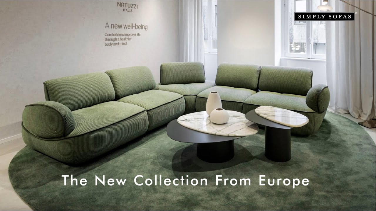 ARRIVED: The New Collection From Europe, at Simply Sofas - YouTube