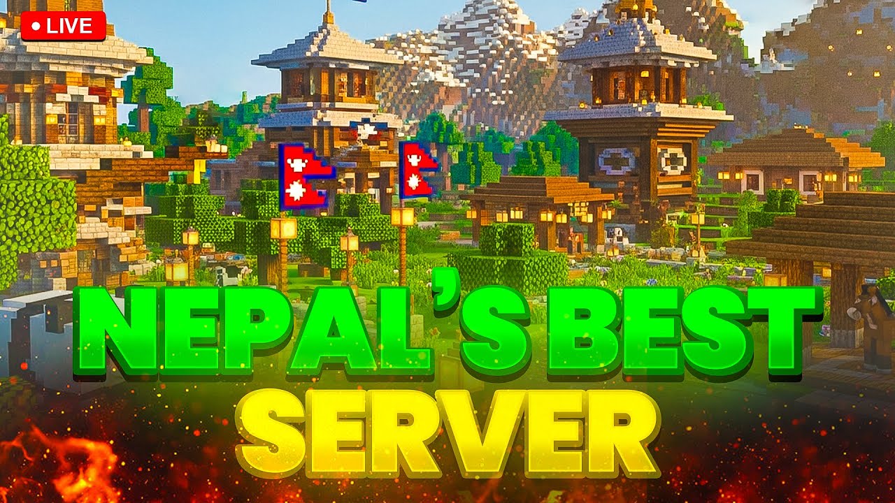 🔴NEPAL'S BEST MINECRAFT SERVER ! BAJRAAA GANG - YouTube