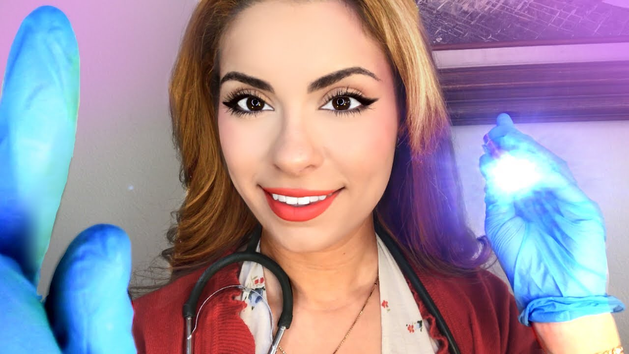 [ASMR] Nurse Check Up 👩‍⚕️ Cranial Nerve, Light Exam, Soft Spoken 🍂 ...