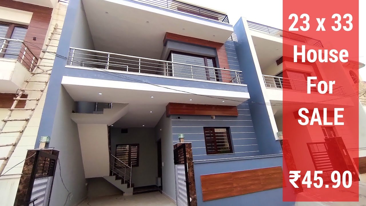 Affordable Independent Kothi For Sale, 23x33 House Plan, Luxury ...