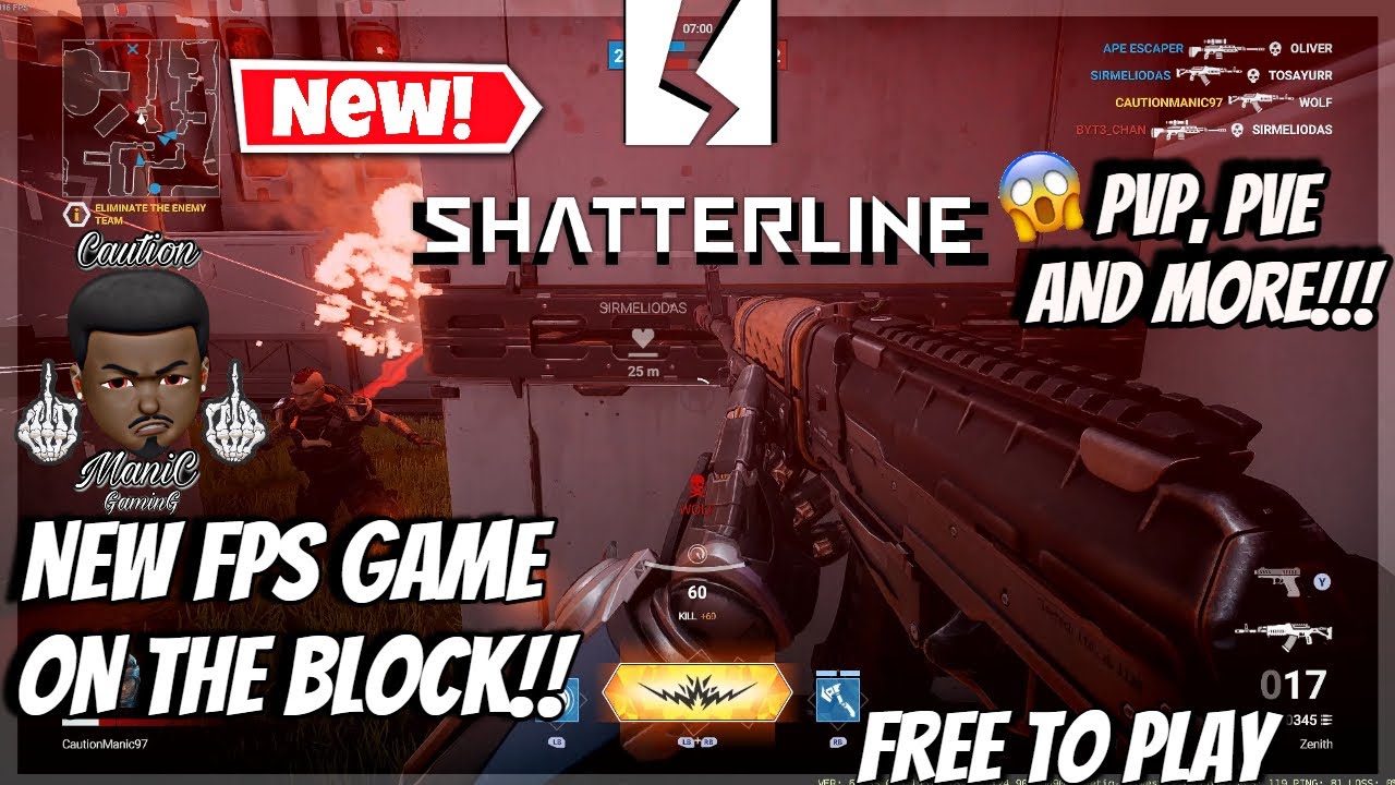 SHATTERLINE is THE NEXT BIG THING!!! First PVP Playthrough #shatterline ...
