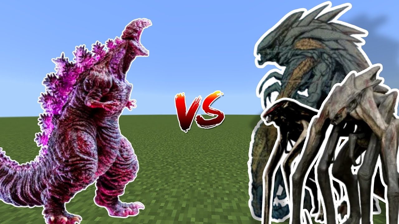 Shin Godzilla VS Muto prime,Muto female,Muto male and Muto Queen ...