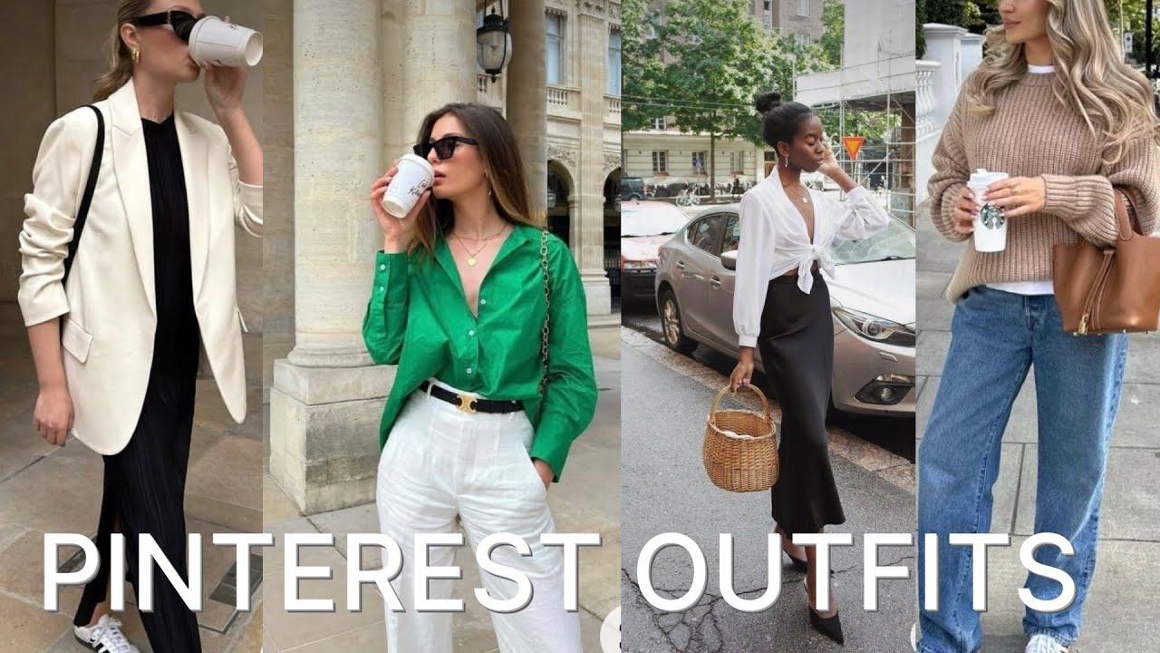 RECREATING SPRING PINTEREST OUTFITS 2024 - YouTube