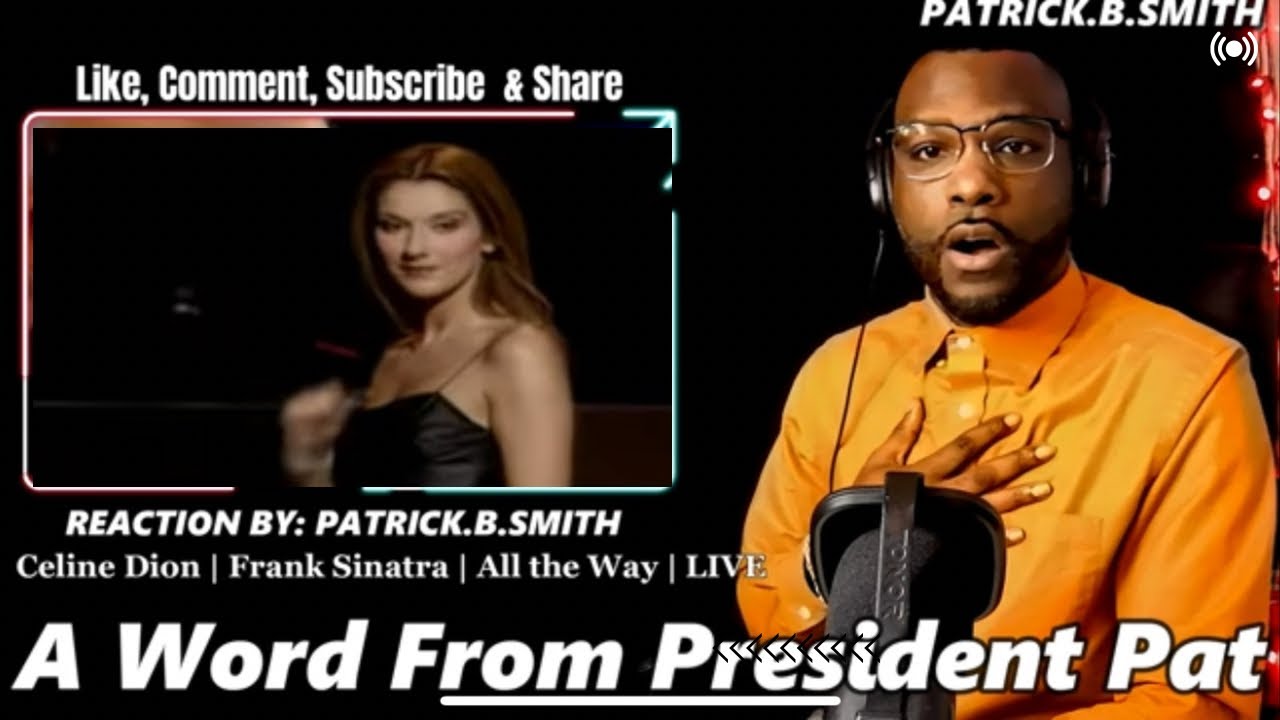 Celine Dion | Frank Sinatra | All the Way | LIVE-REACTION VIDEO - YouTube