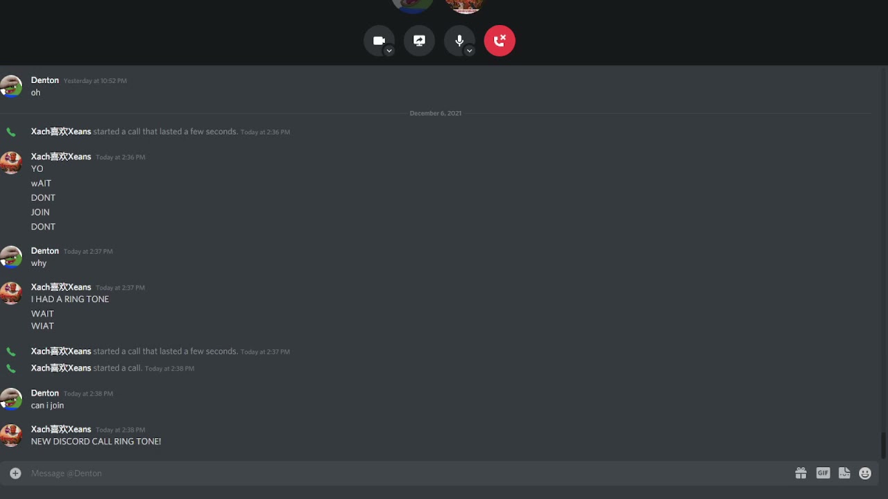 New Discord Call Ring Tone + Join And Exiting Call Sounds! (Christmas ...