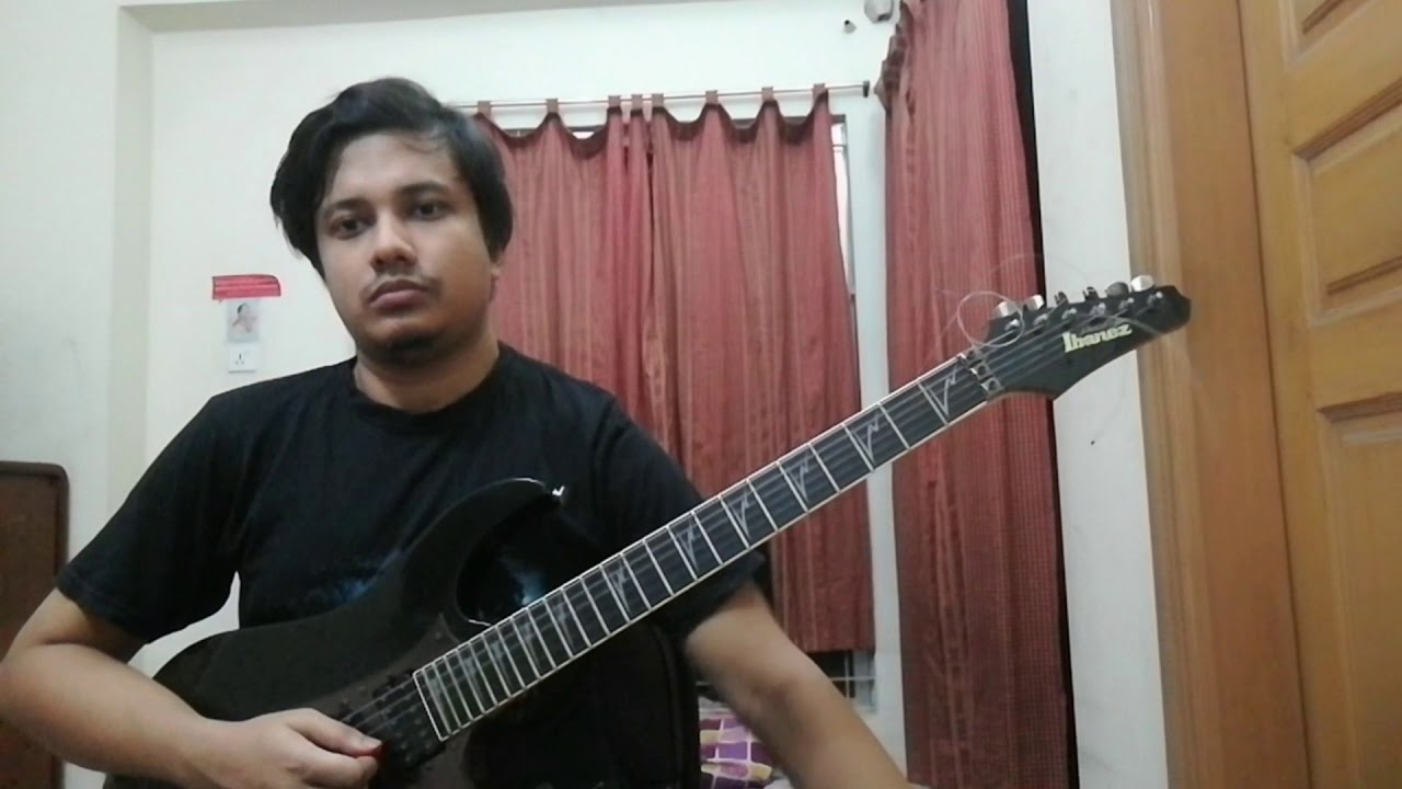 Jason Becker- Altitudes (arpeggio section) Guitar cover by Ayan Datta ...